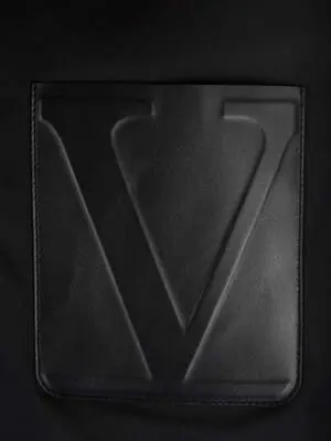 Valentino Garavani Logo Patch Long-sleeve Jacket
