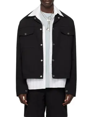 Acne Studios Classic Collar Shirt Jacket