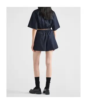 Prada Re-nylon Cropped Shirt