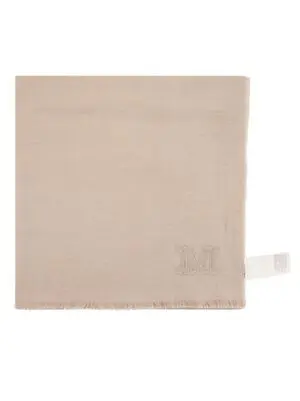 Max Mara Wraparound Style Wool-blend Scarf