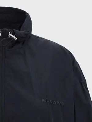 Isabel Marant Étoile Logo-embossed Zip-up Windbreaker Jacket