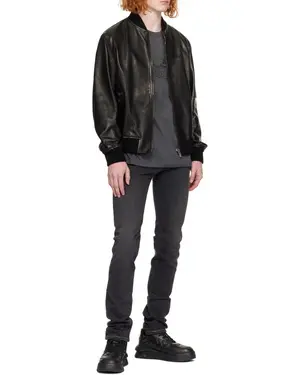 Versace Cartouche Printed Crewneck T-shirt
