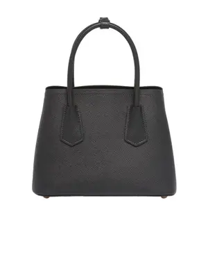 Prada Logo Detailed Top Handle Tote Bag