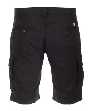 C.P. COMPANY Lens Detailed Cargo Shorts - Black