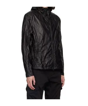 C.P. COMPANY Hooded Zip-up Jacket With Lens Detail
