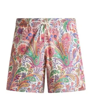 Etro Paisley Print Swim Shorts - Multicolour