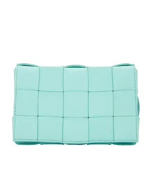 Bottega Veneta Small Cassette Crossbody Bag - Blue