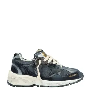 GOLDEN GOOSE Star Patch Lace-up Sneakers - Blue