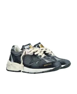 GOLDEN GOOSE Star Patch Lace-up Sneakers - Blue