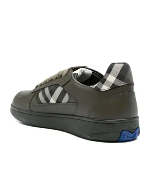 Burberry Check Panel Sneakers