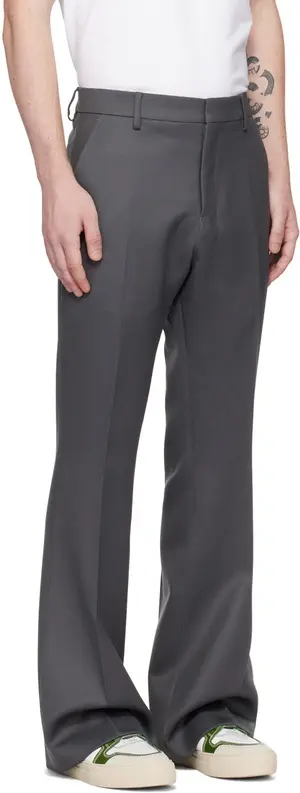 Ami Belt-loop Casual Pants