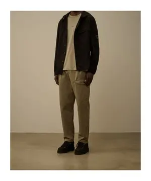 C.P. COMPANY Flap-pocket Hooded Jacket - Black