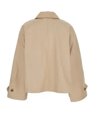 Polo Ralph Lauren Buttoned Short Jacket - Beige