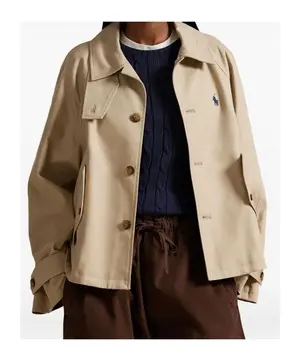 Polo Ralph Lauren Buttoned Short Jacket - Beige