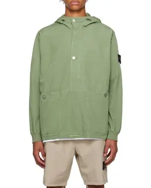 Stone Island Compass Patch Hooded Jacket