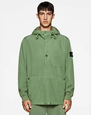 Stone Island Compass Patch Hooded Jacket