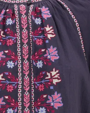 Isabel Marant Étoile Embroidered Long Sleeve Shirt