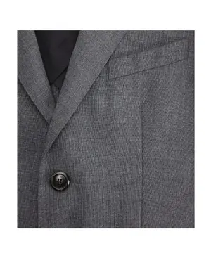 Ami Single-breasted Blazer - Gray