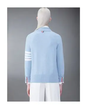Thom Browne Virgin Wool Peter Pan Collar Cardigan