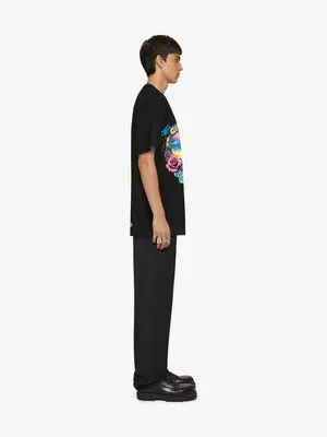 Givenchy World Tour Oversized T-shirt In Cotton