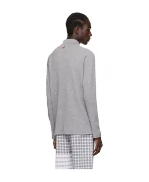 Thom Browne High-neck Long-sleeve Sweater