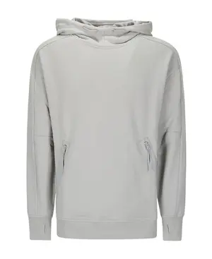 C.P. COMPANY Diagonal Raised Fleece Goggle Hoodie