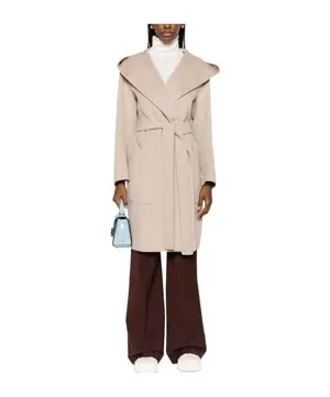 Max Mara Hooded Wool Coat