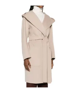 Max Mara Hooded Wool Coat