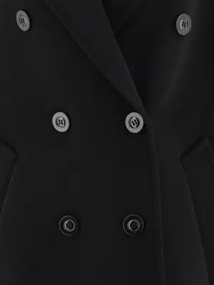 Max Mara Double-breasted Button-up Coat