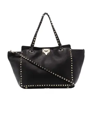 Valentino Garavani Rockstud Medium Top Handle Bag