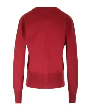 VIVIENNE WESTWOOD Orb Embroidered Knitted Cardigan