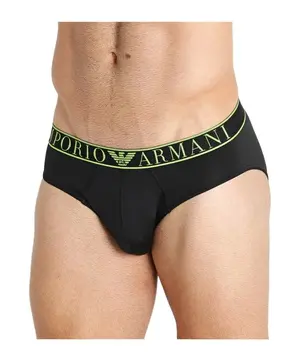 Emporio Armani Logo Underwear - Black