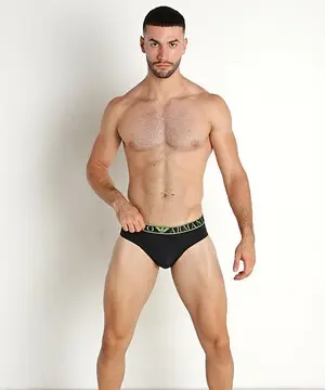 Emporio Armani Logo Underwear - Black