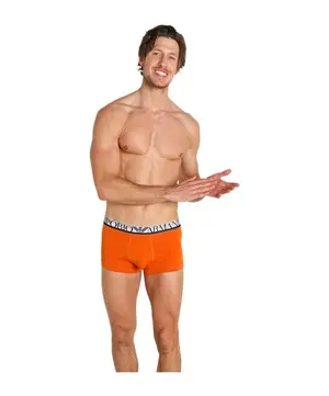 Emporio Armani Elastic Waist Underwear - Orange