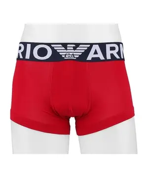Emporio Armani Logo Underwear Red