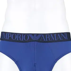 Emporio Armani Logo Underwear - Blue