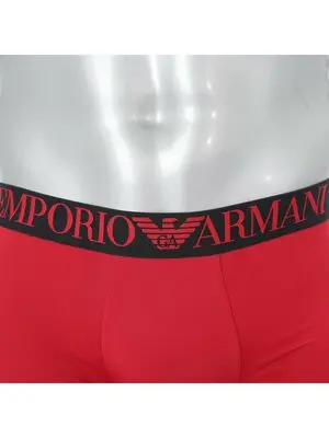 Emporio Armani Logo Underwear - Red
