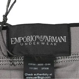 Emporio Armani Logo Underwear - Gray
