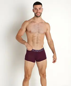 Emporio Armani Elastic Waist Underwear - Red