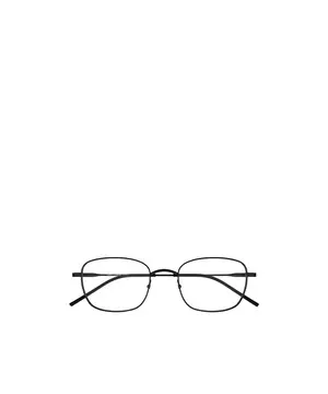 Saint Laurent Oval Frame Eyeglasses - Black