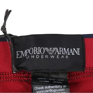 Emporio Armani Logo Underwear - Red