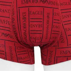 Emporio Armani Logo Underwear - Red