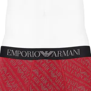 Emporio Armani Elastic Waist Underwear - Red