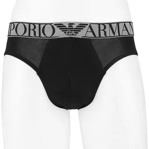 Emporio Armani Elastic Waist Briefs Pants 2-pack