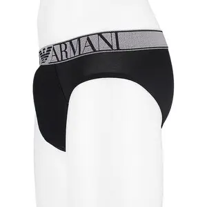 Emporio Armani Elastic Waist Briefs Pants 2-pack