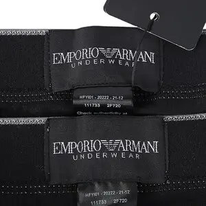 Emporio Armani Elastic Waist Briefs Pants 2-pack