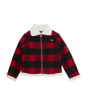 Dsquared2 Logo-lettering Checked Jacket