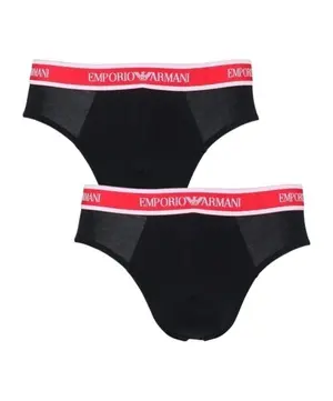 Emporio Armani Logo Underwear Two-piece Set - Black