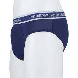 Emporio Armani Logo Underwear Two-piece Set - Blue