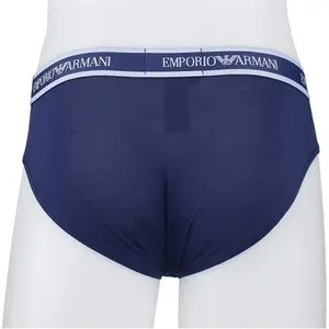 Emporio Armani Logo Underwear Two-piece Set - Blue